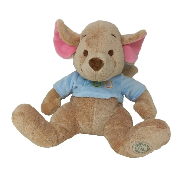 DISNEY STORE STAMPED Winnie The Pooh Roo Plush Beanie Soft Toy Baby ...