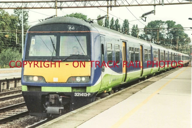 UK RAILWAY PHOTOGRAPH Of Emu Class 321 321413. Rmemu-32 £1.70 - PicClick UK