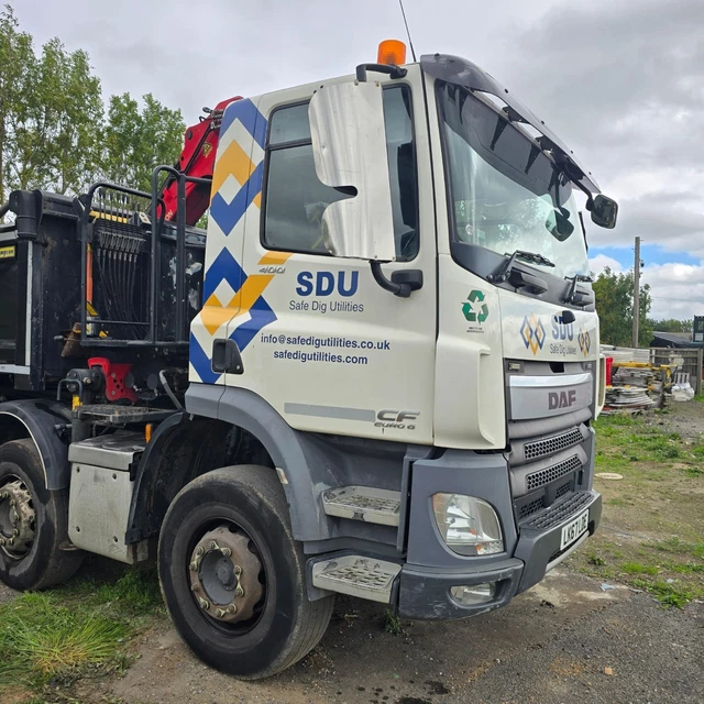 DAF TRUCK, 32 Ton Grab Lorry Euro 6, Multi Axle Rigid 2018- FOR SALE! £ ...