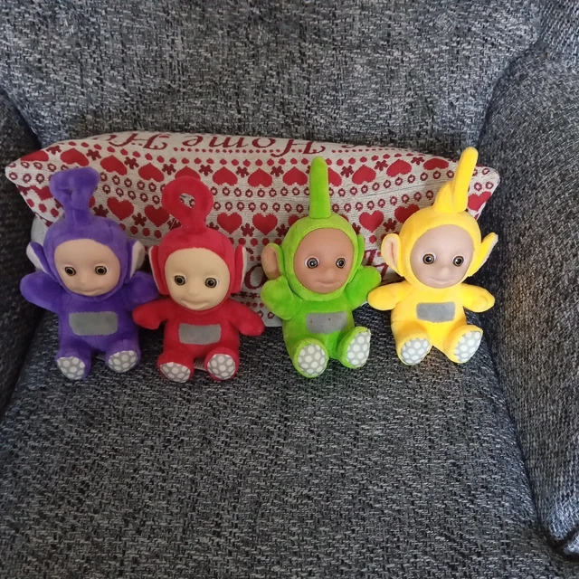 TELETUBBIES PLUSH BUNDLE X4 Small 7" Soft Toys 2021 Tinky Winky Dipsy ...