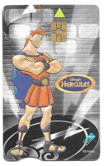 RARE / TELEPHONE Card - Hercules: Walt Disney / Phonecard Telecard £1. ...