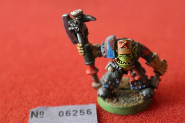 GAMES WORKSHOP WARHAMMER 40k Ork Orks Bloodaxe Warboss Bloodaxes Well ...