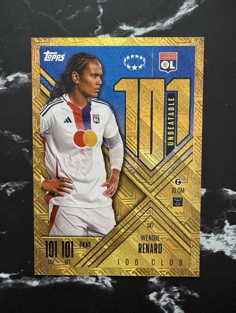 MATCH ATTAX EXTRA 24/25 Wendie Renard 101 Unbeatable 100 Club £3.84 ...