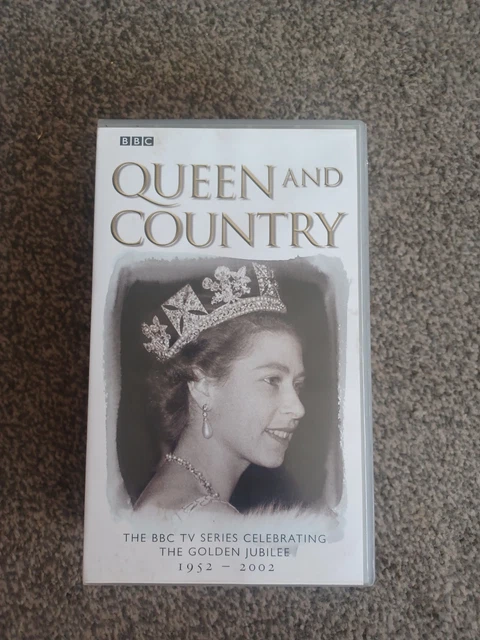 QUEEN & Country BBC VHS Set Brand New Sealed Golden Jubilee Queen ...