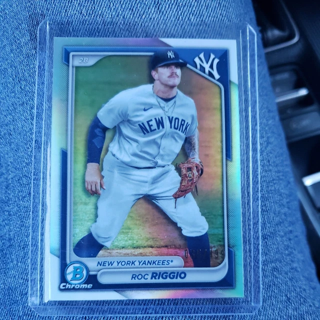 2024 BASE BOWMAN Prospect Cromato #BCP-70 Roc Riggio - New York Yankees ...