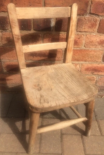 VINTAGE OAK AND Bolt Childs Chair WW2 CC41 Wartime Utility Furniture £ ...