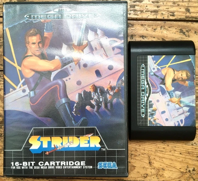 STRIDER 1 EN Boîte Sans Notice Sega Megadrive Pal Euro In Complet Boxed ...