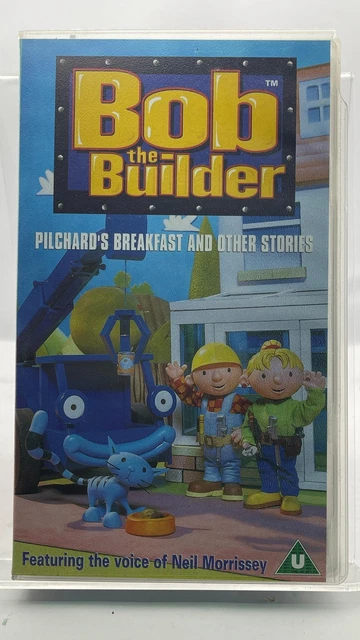 BOB THE BUILDER, Pilchard's Breakfast & Other Stories On VHS Video ...