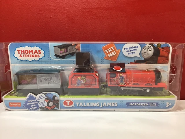 THOMAS & FRIENDS Fisher-Price Motorized TALKING JAMES Interactive 2021 ...