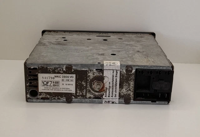 💥AUTORADIO GRUNDIG WKC 2800 VD Kassettenradio Oldtimer Youngtimer Golf ...