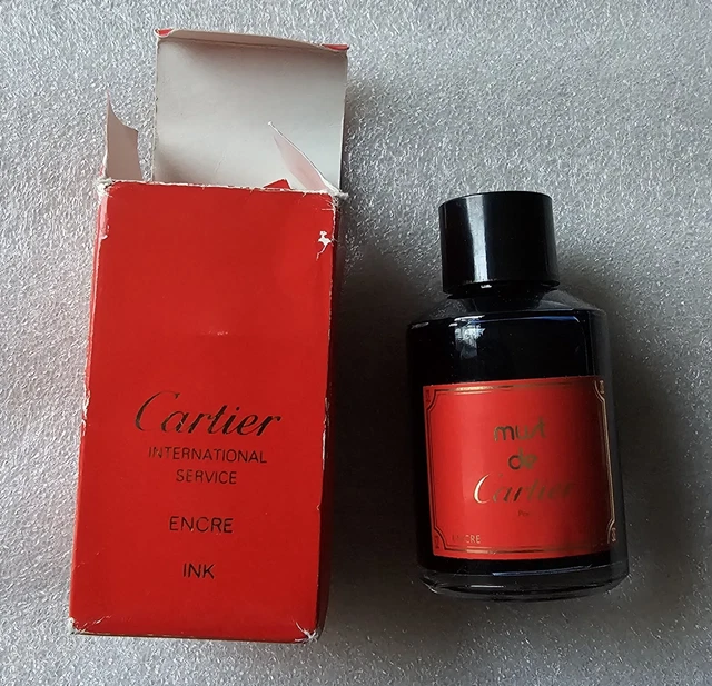 ENCRE MUST DE Cartier Bleue - Pour encrier Ou Convertisseur d'encre ...
