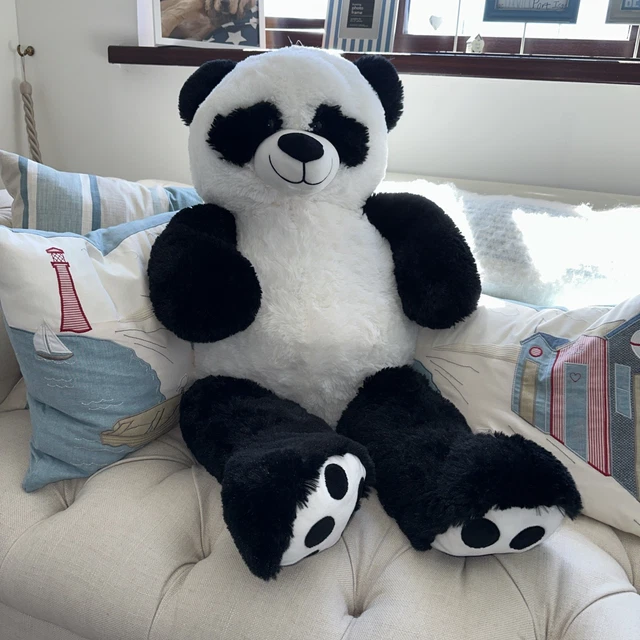 LARGE SIZE GIANT Panda Stuffed Soft Toy Plush approx 3 foot 92 cm tall ...