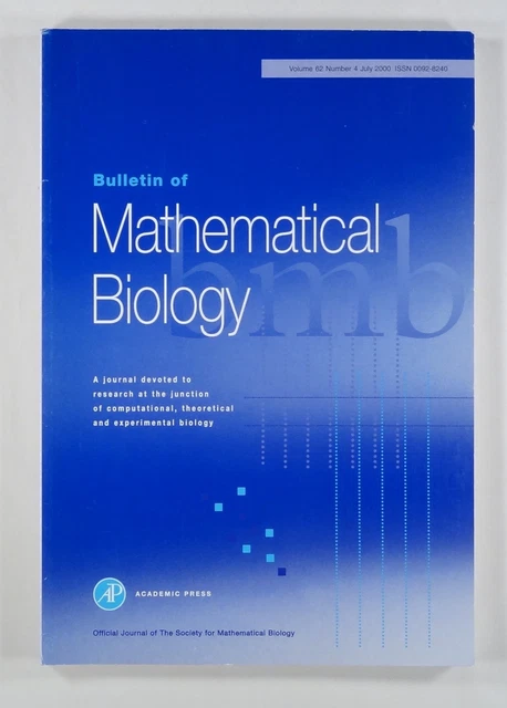2000 JUL BULLETIN OF MATHEMATICAL BIOLOGY v62#4 ecology MODELING ...