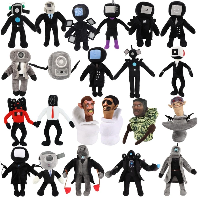 SKIBIDI TOILET TOILET Toilet Speakerman Bosses Audio Man Plush Toy Doll ...