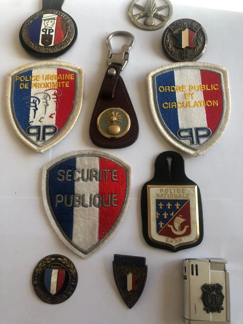 LOT INSIGNE POLICE nationale / gendarmerie / pompier EUR 9,50 - PicClick FR