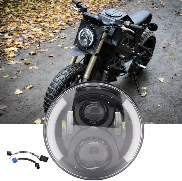 7 ZOLL LED Motorrad Scheinwerfer Haupt Blinker Hi/Lo Für Ducati Monster ...