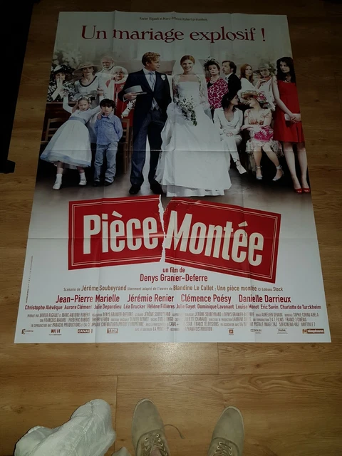 AFFICHE DE CINÉMA d'époque du film: PIECE MONTEE de 2010 (120x160cm ...