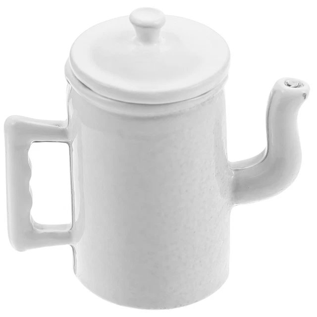 MINIATURE WATER POT Model Mini Coffee Pot Prop Doll House Mini Coffee ...