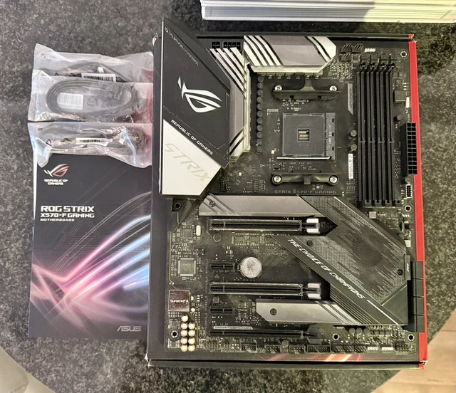 ASUS ROG STRIX X570-F Gaming AMD AM4 PCIe 4.0 ATX Motherboard - Boxed £ ...