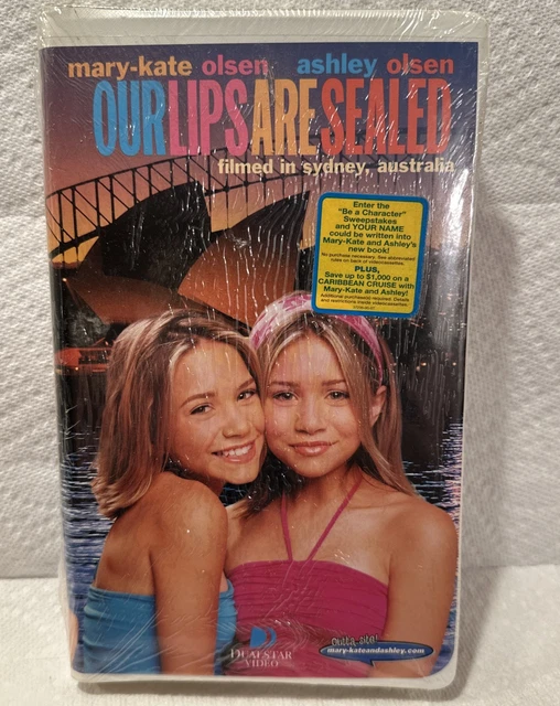 MARY-KATE & ASHLEY Olsen ~ Our Lips Are Sealed ~ (VHS 2000 Clamshell) New Sealed £14.15 ...