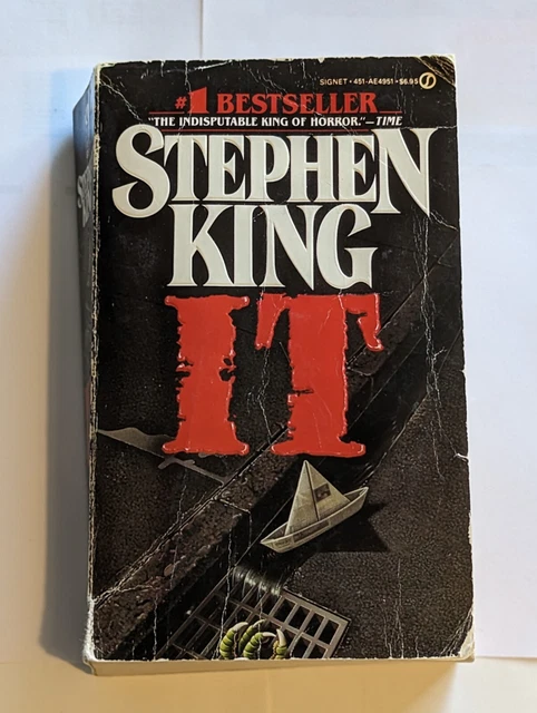 IT STEPHEN KING 1st Edition 1987 Signet Print Horror Novel, GOOD Paperback Book $29.99 - PicClick CA