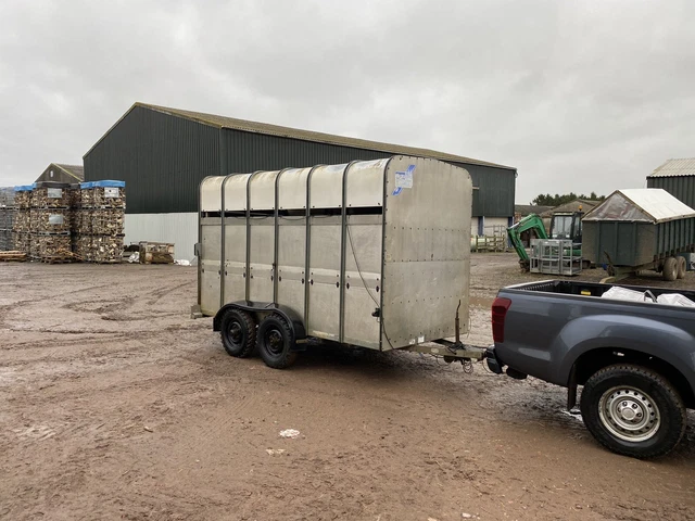 12FT IFOR WILLIAMS livestock trailer with decks ( high top model) £ ...