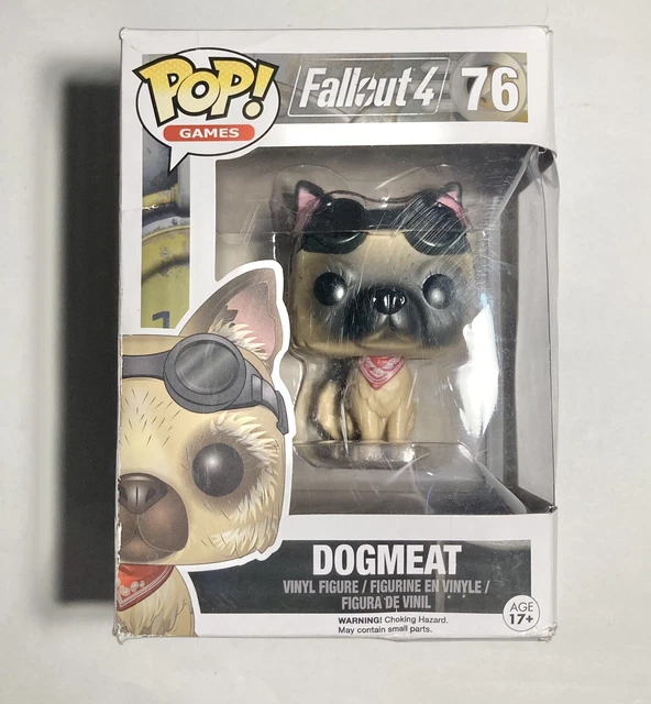 FALLOUT 4 FUNKO POP Vinyl Figure: Dogmeat #76 Used with Box $48.89 ...