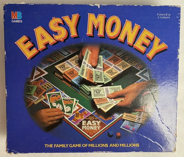 EASY MONEY BOARD Game Family Game of Millions MB Games - Read ...