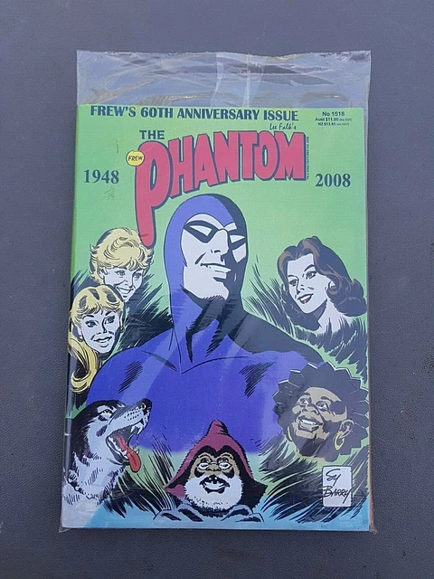 PHANTOM FREW NO 1518 60th Anniversary & Encyclopedia Sealed VGC Comic ...