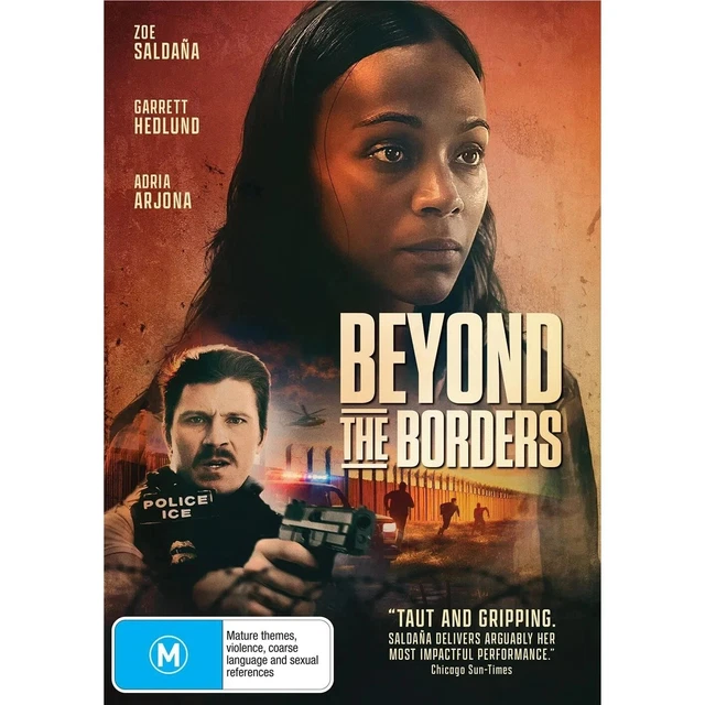 BEYOND THE BORDERS (DVD, 2023) Zoe Saldaña, Noah Ziggy James, Esodie ...