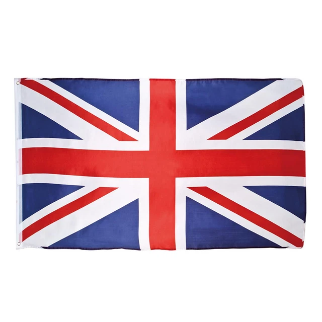 DRAPEAU DU ROI Union Jack Classique Décorations De Fête EUR 16,10 ...