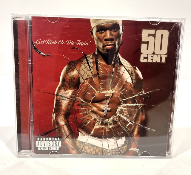 50 CENT GET Rich Or Die Tryin’ Cd Hip-Hop Album 2003 Shady Aftermath Records $11.69 - PicClick CA