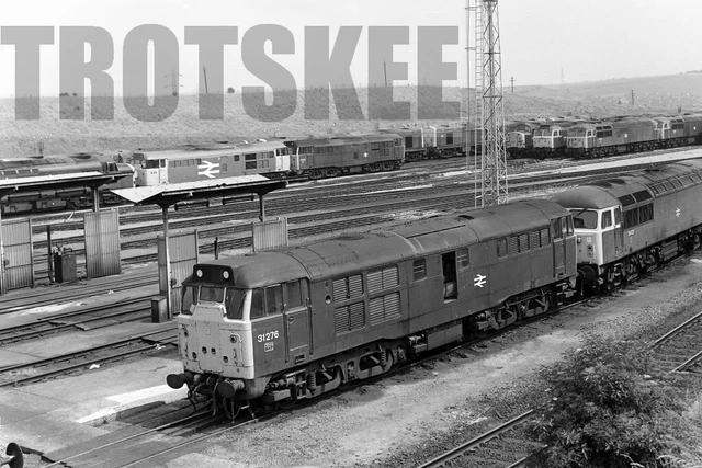 LARGER NEGATIVE BR British Railways Diesel Loco 31276 Class 31 c1984 £5 ...
