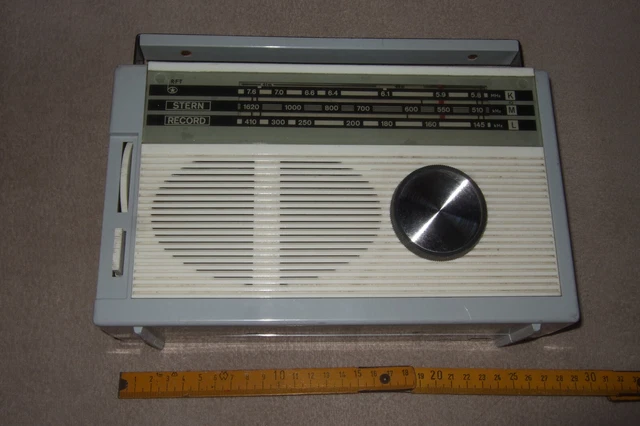 DDR KOFFERRADIO &STERN Record/Stern 111", 1965, SternRadio Berlin ...