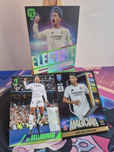 PANINI TOP CLASS TC 2025 Adrenalyn XL Power Jude Bellingham Lot Set ...