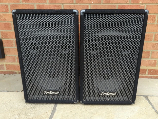 PAIR OF PROSOUND PS10 Ver II Speakers 150RMS. £15.00 - PicClick UK
