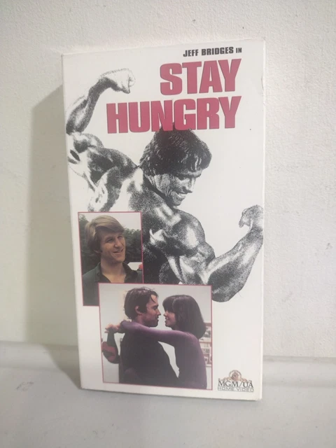 JEFF BRIDGES STAY Hungry Schwarzenegger 1976 Rare Vhs Drama Body ...