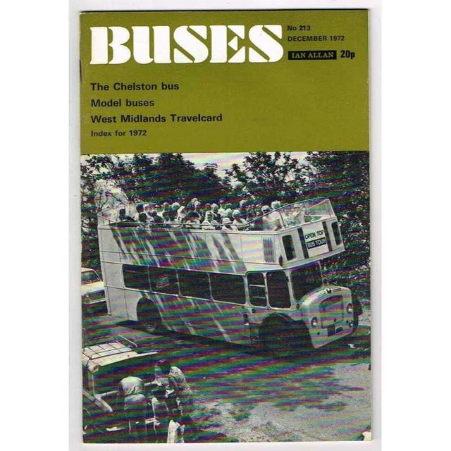 BUSES MAGAZINE DECEMBER 1972 mbox3073/c The Chelston bus - West ...