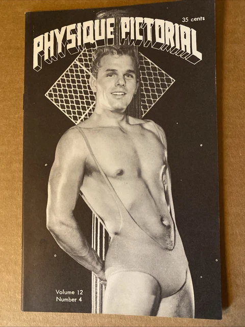 PHYSIQUE PICTORIAL VOL 12 Issue 4 1963 Bob Mizer Gay Erotica £30.76 - PicClick UK