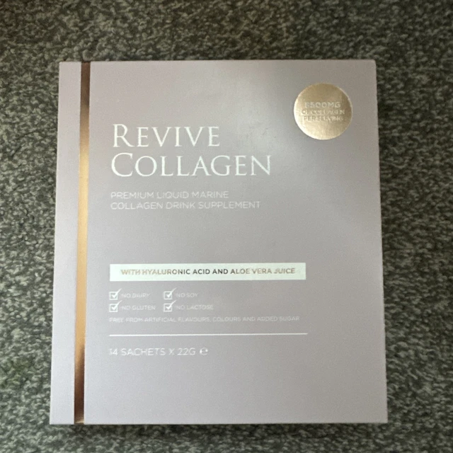 REVIVE COLLAGEN - Premium Marine Collagen Drink - 14 Sachets x 22g £21. ...