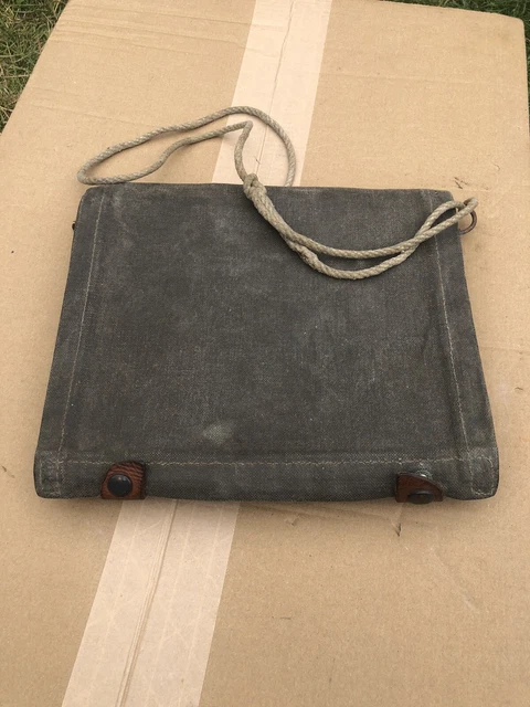 WW2 GERMAN LUFTWAFFE Webbing Map Case in Great Condition - No Res $19. ...