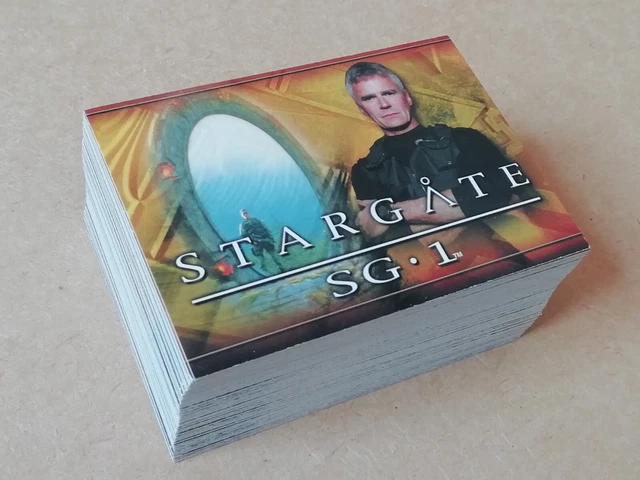 COMPLETE SET OF Stargate Sg-1 Season 6 Trading Cards EUR 5,80 - PicClick IT