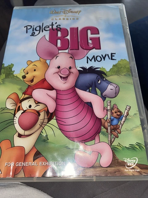 PIGLET'S BIG MOVIE DVD Region 4 $15.00 - PicClick AU