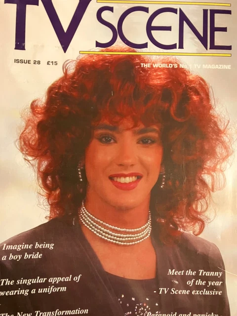 TV TRANSVESTITE LIFESTYLE Magazine Issue 28 Tv Scene Complete & Still ...