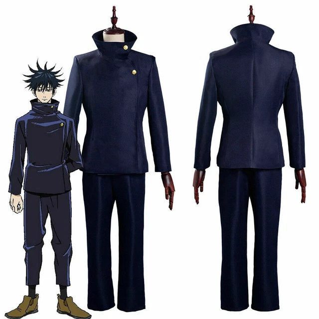 COSTUME COSPLAY JUJUTSU Kaisen-Megumi Fushiguro école uniforme tenues ...
