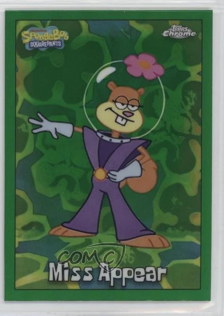 2025 TOPPS CHROME Spongebob Squarepants 25th Anniversary Miss Appear ...