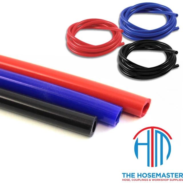 Silicone Vacuum Vac Hose Pipe Tube Water Coolant Overflow 3mm 4mm 6mm