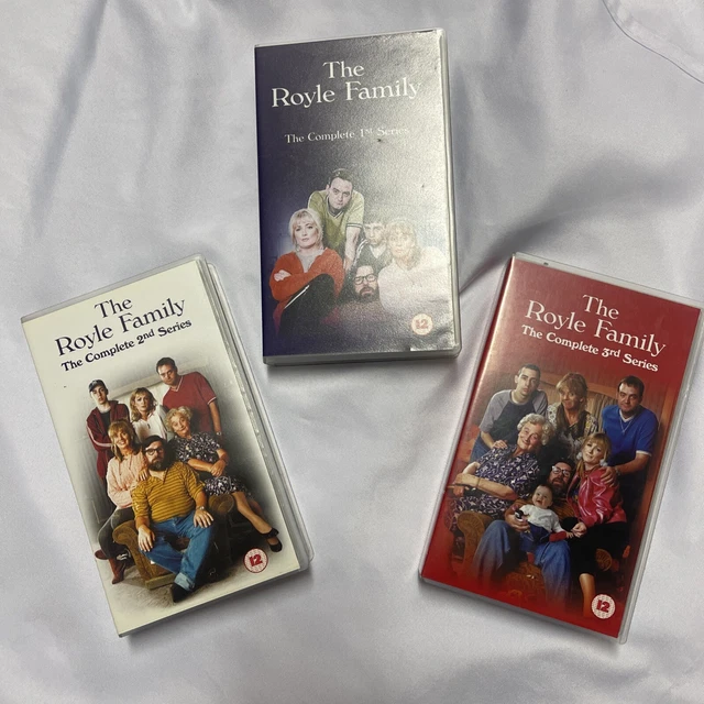 THE ROYLE FAMILY The Complete First, Second & Third Series, VHS Video ...