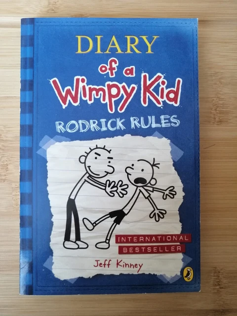 DIARY OF THE Wimpy Kid Rodrick Rules By Jeff Kinney New Book £8.00 ...
