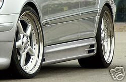RIEGER OEM MERCEDES-BENZ W203 C Classe Lato Gonna Coppia Nuovo EUR 919 ...